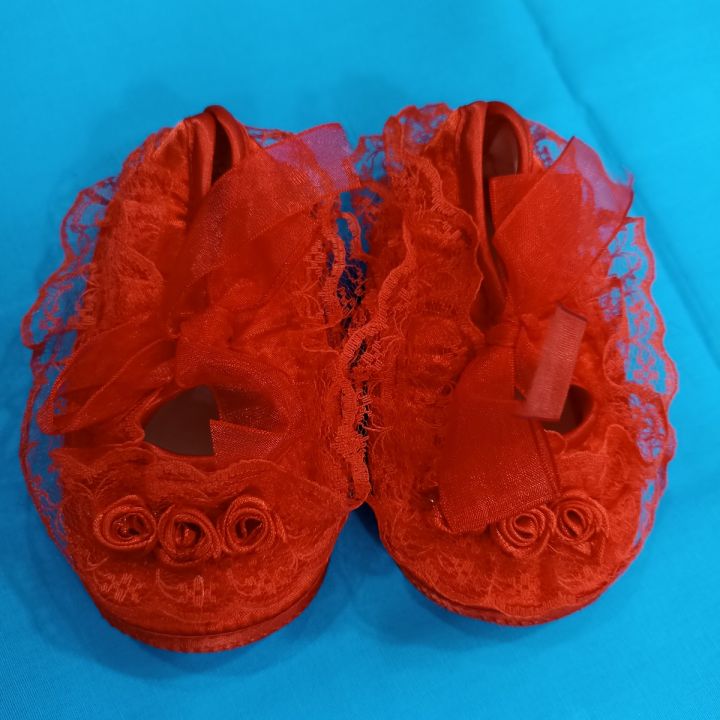 Red Princess Flower Juta - any colour 0-12 month | Daraz.com.bd