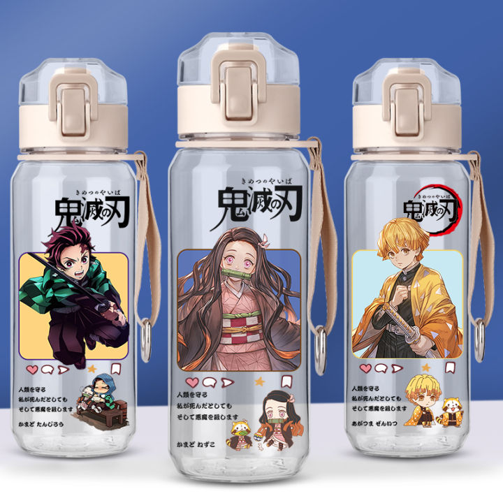 350ml Anime Kids Water Sippy Cup Cartoon With Straws Leakproof Water ...
