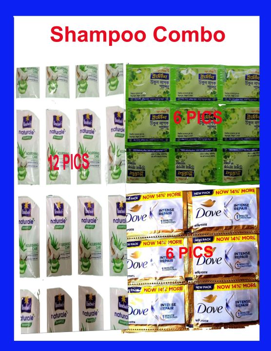 6 Pic English Anti lice Shampoo 12 Pics Naturale Shampoo 6 Pics Dove ...