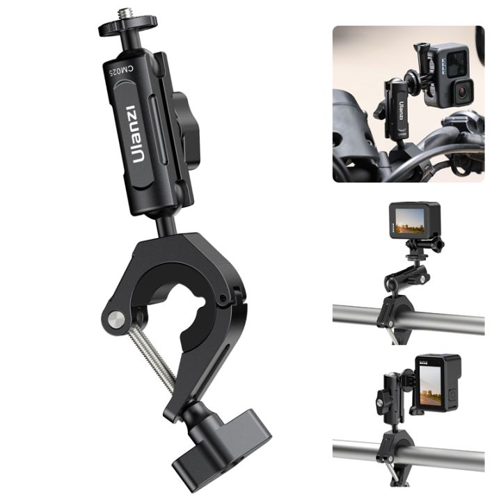 Ulanzi CM025 Bike/Motorcycle Handlebar Mount 360° Rotating Action ...