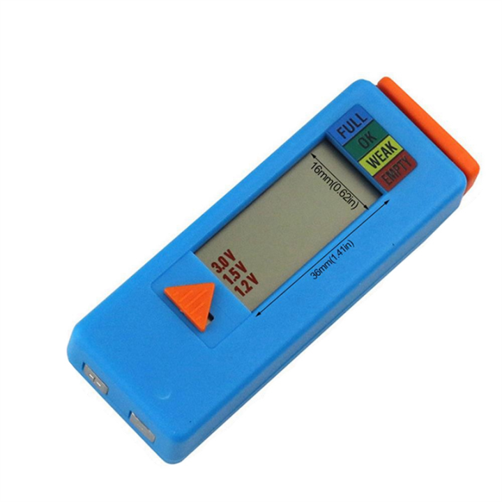 Monitor Button Battery Checker Digital Battery Tester Portable Small ...