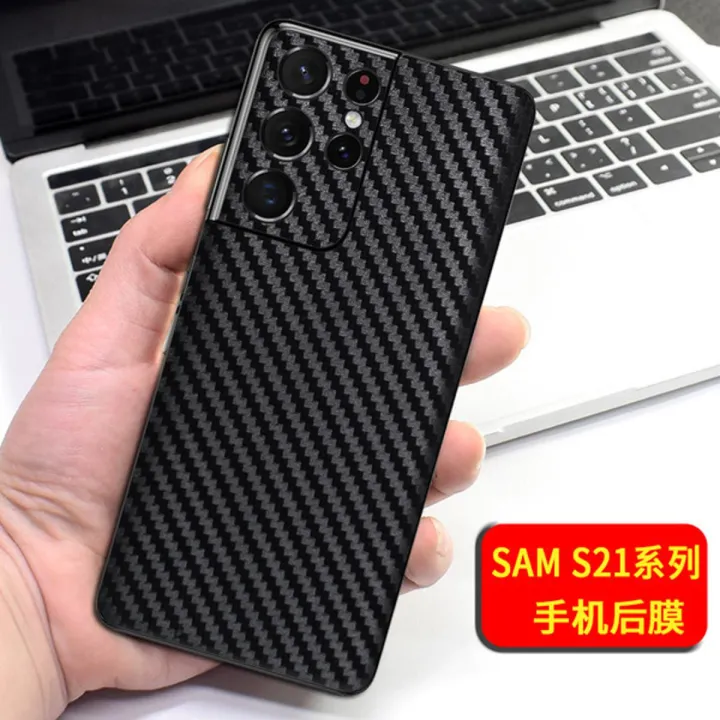 Mobile back Karbonn black sticker For S22 ultra 22 22+ 22FE 21 21+ 21FE ...