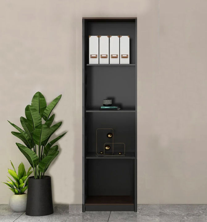 Modern Bookcase Open Storage Rack, Industrial Display shelf, Tall ...