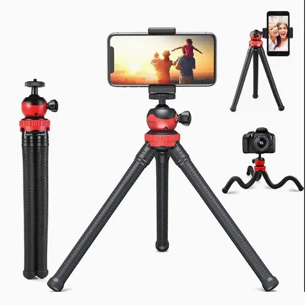 Flexible Portable Octopus Tripod / High Quality Vlogging Tripod for ...
