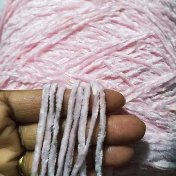 1pc Chenille Yarn Velvet Yarn Texturized Polyester Blended Cotton ...