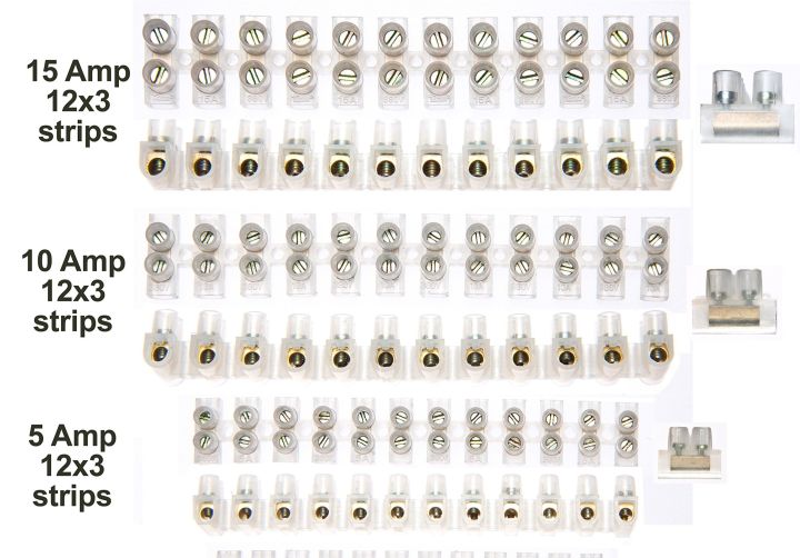 PVC Connector Heavy Duty AC 220v 5A 15A 20A 30A 12 Way Electrical Screw ...