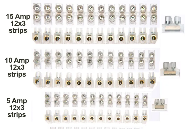 PVC Connector Heavy Duty AC 220v 5A 15A 20A 30A 12 Way Electrical Screw ...