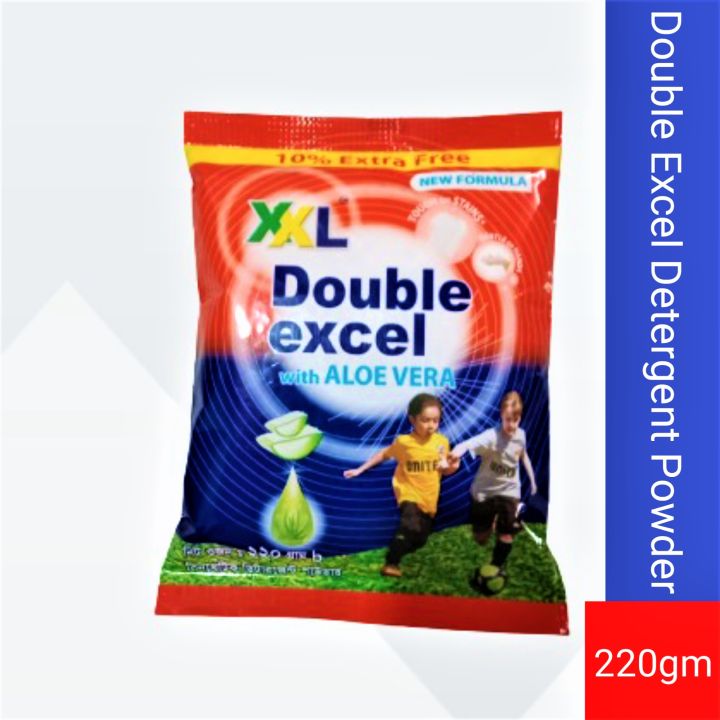 Double Axel Washing Powder 220 grams - 12 Piece | Daraz.com.bd
