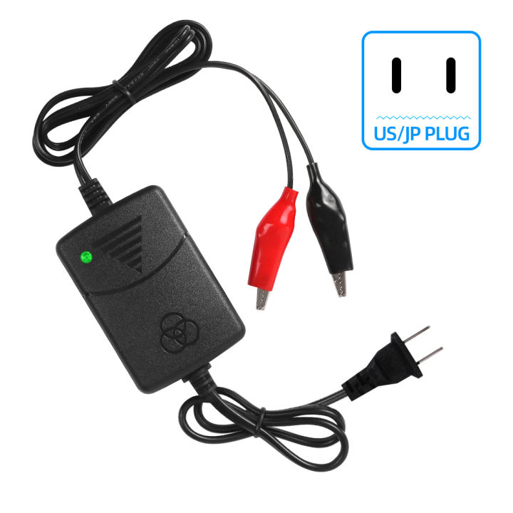 12V 1300Ma Eu/us Plug Rechargeable Automatic Battery Charger for Car ...