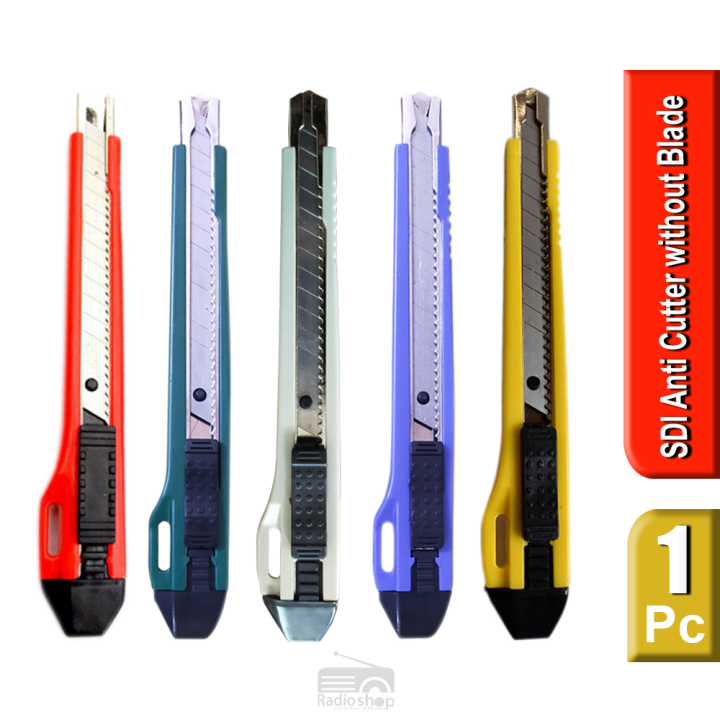 SDI 0404 China Anti Cutter Knife with Extra Blade - 1 Piece | Daraz.com.bd