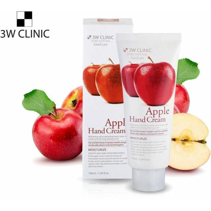 3W CLINIC Apple Hand Cream | Daraz.com.bd