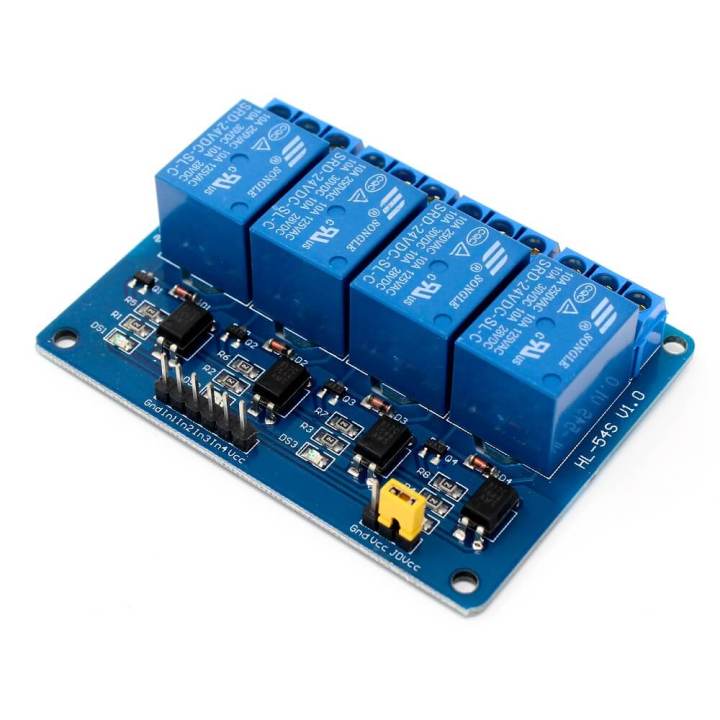 4 Channel 5V Relay Board Module | Daraz.com.bd