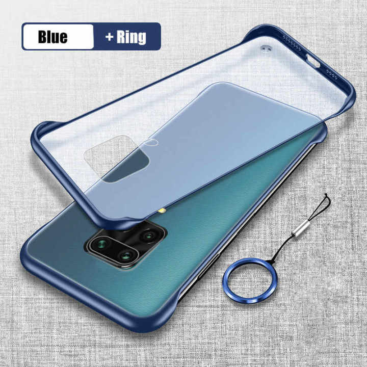 Framless case for Redmi Note 9 pro + Free Metal Ring | Daraz.com.bd