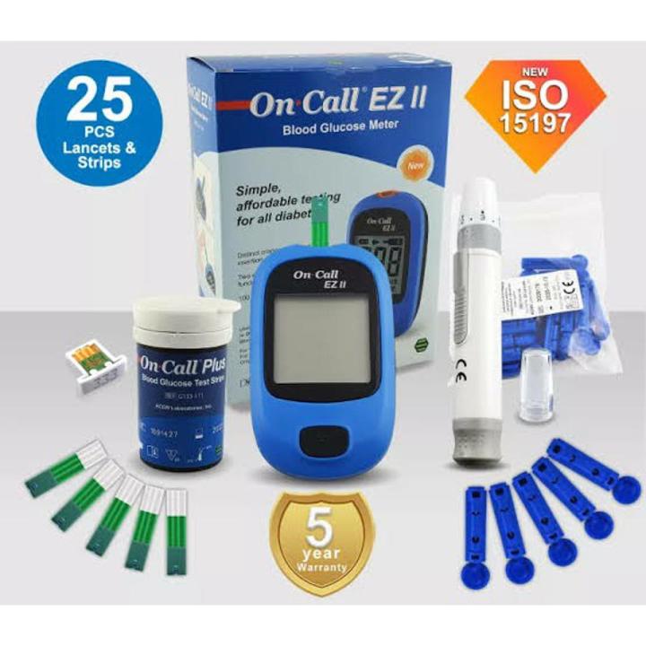 On Call EZ (2nd hand) Blood Glucose Test Meter On Call Plus ("used ...