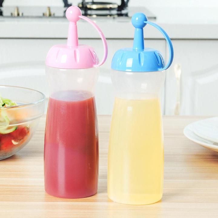 Dressing Oil Syrup Catsup Container Kitchen Art Ketchup For Food ...