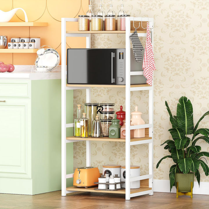 RK 4 Layer Multifunctional Rack | Kitchen Storage Shelf, Microwave ...