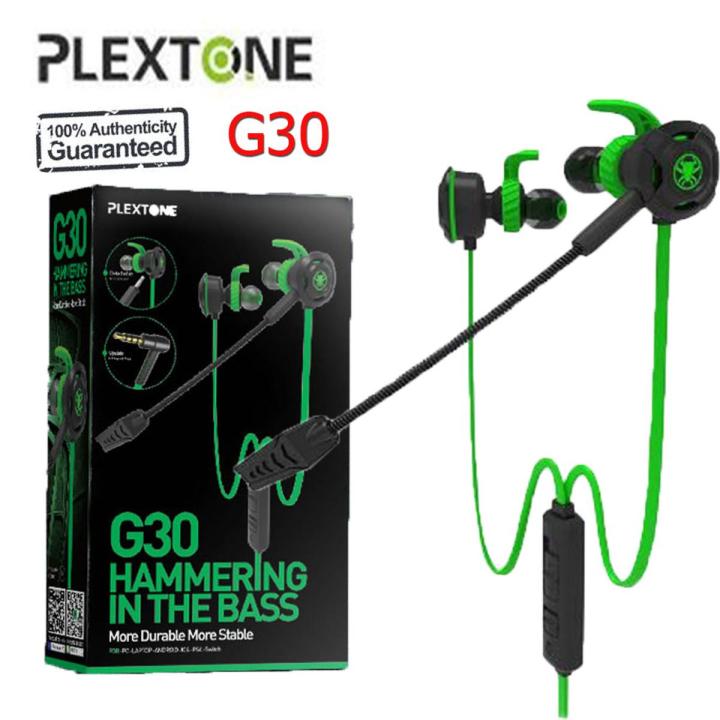 PLEXTONE G30 In Ear Earphone Headphone Gaming Earphones Stereo Computer ...