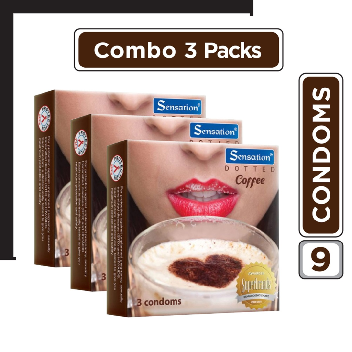 Sensation Coffee - 3 Pack ( 9 Piece ) | Daraz.com.bd