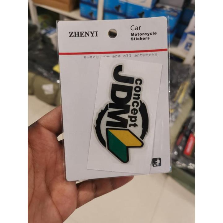 Car sticker premium quality JDM | Daraz.com.bd