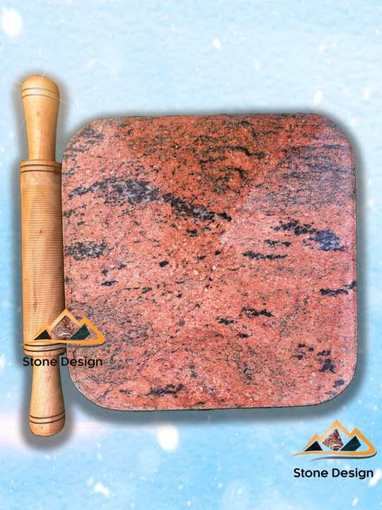 Marble Stone/Pathor Roti/Ruti/Parata/marble piri/Luchi Maker with Belon ...