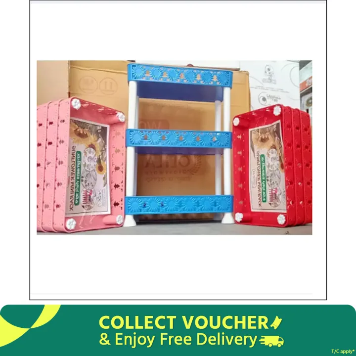 BP Plastic Standard Mini rack - Kitchen Rack -(3 Steps) | Daraz.com.bd