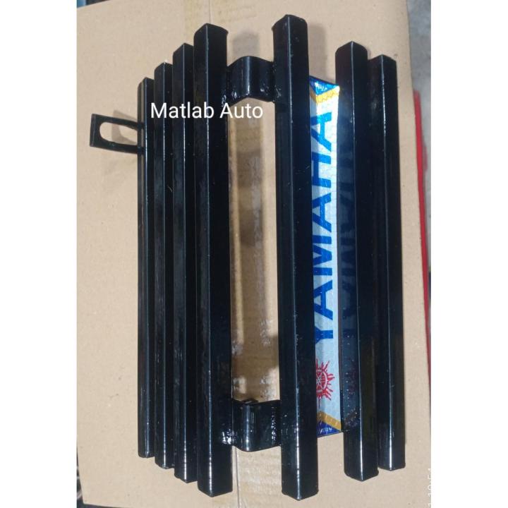 Yamaha FZ-S V2/V3 silencer guard stainless still BOX padani silencer ...