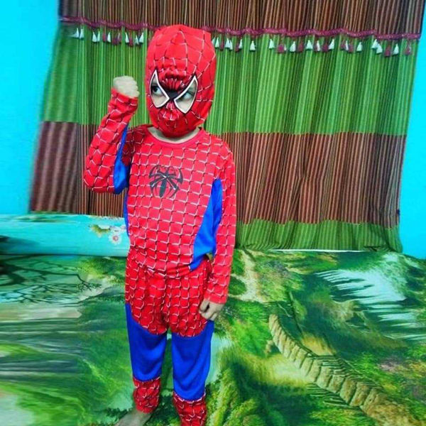 Spiderman Fancy Dress Costume Superhero Costume Kids Cartoon Fancy ...
