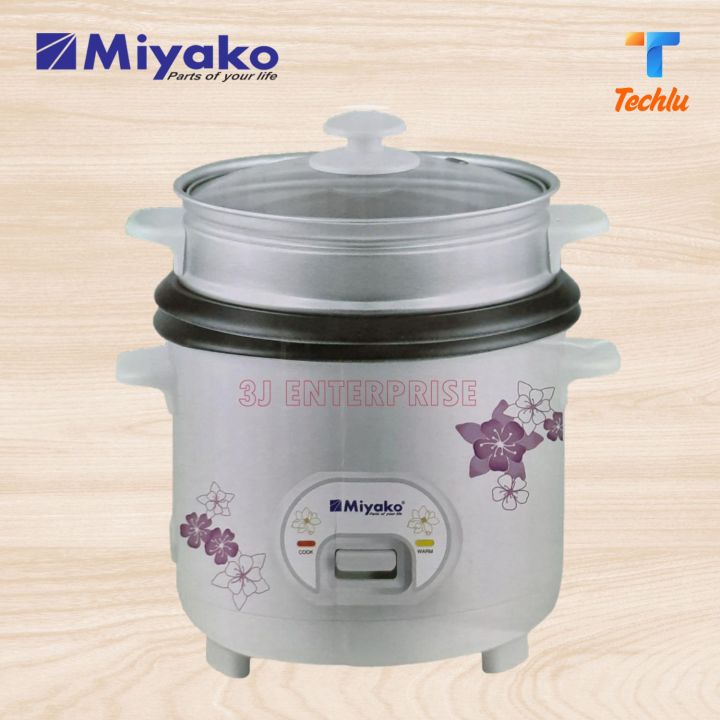 Miyako 3 In 1 Electric Rice Cooker /Miyako Rice Cooker Double Pot 1.8 ...