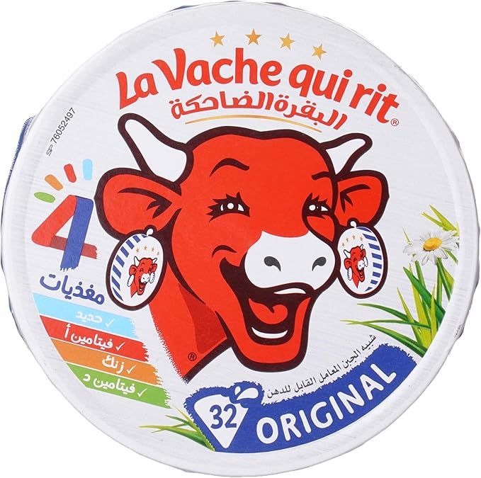 La Vache Qui Rit (The Laughing Cow) Original Cheese - 32 Portions (480 ...