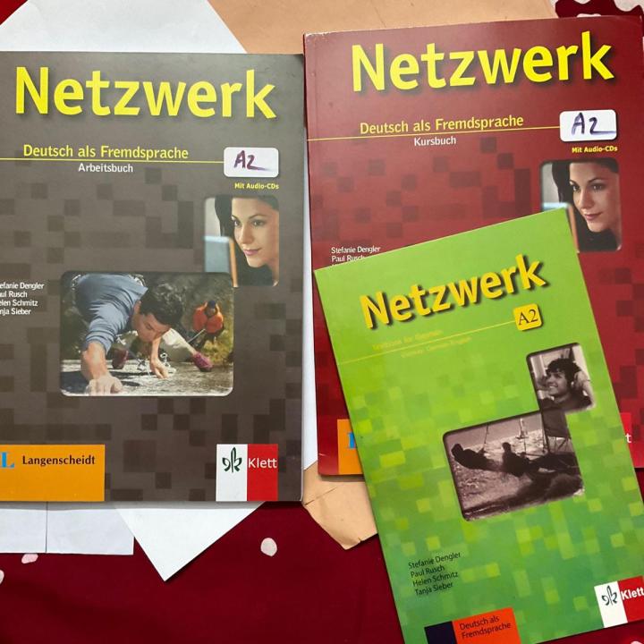 Netzwerk Deutsch als Fremdsprache A2 (Textbook + Workbook + Glossar ...