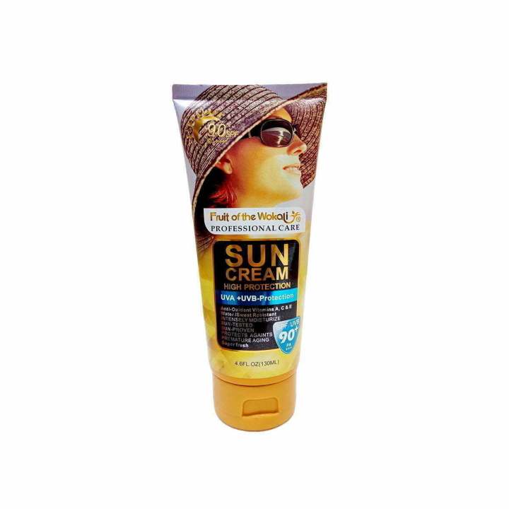 Fruit Of The Wokali Sun Cream SPF-90 (130ml) | Daraz.com.bd