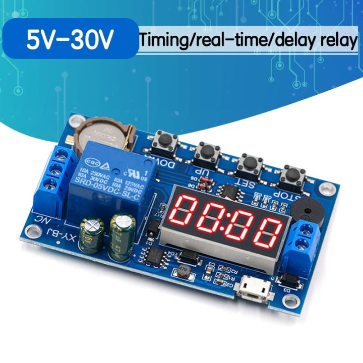 Dc 5v Real Time Timing Delay Timer Relay Module Switch Control Clock