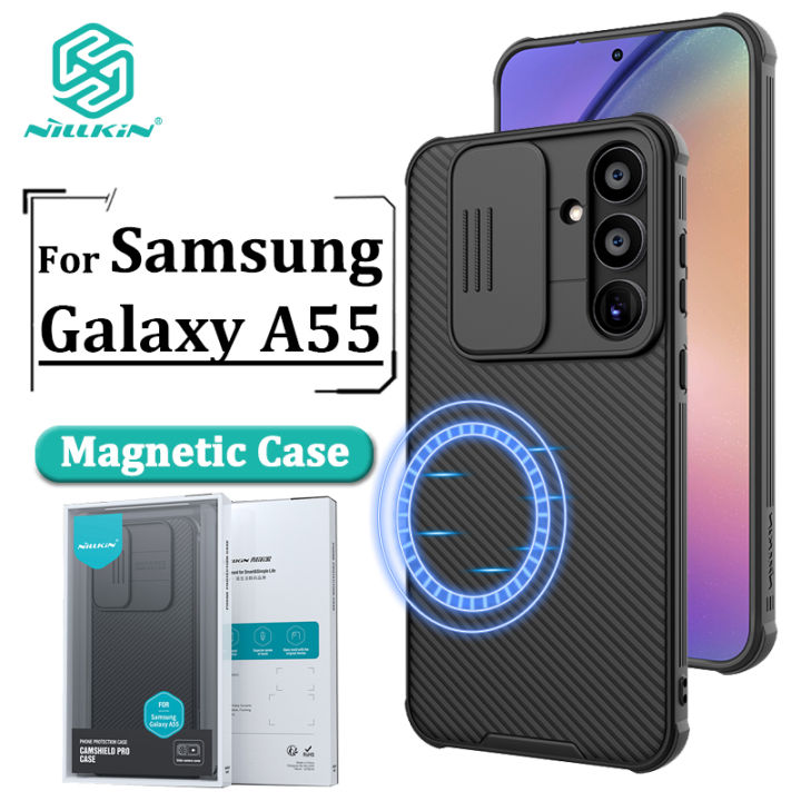 Nillkin CamShield Pro Magnetic Casing for Samsung Galaxy A55 TPU + PC ...