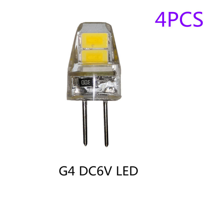 4PCS Microscope Bulb G4 6V Microscope Bulb LED DC6V G4 LED 6V ...