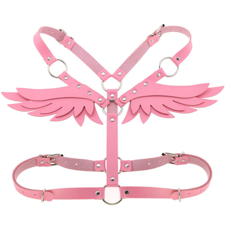 Body Strap Charming Adjusle Angel Wing Body Chest Belt | Daraz.com.bd