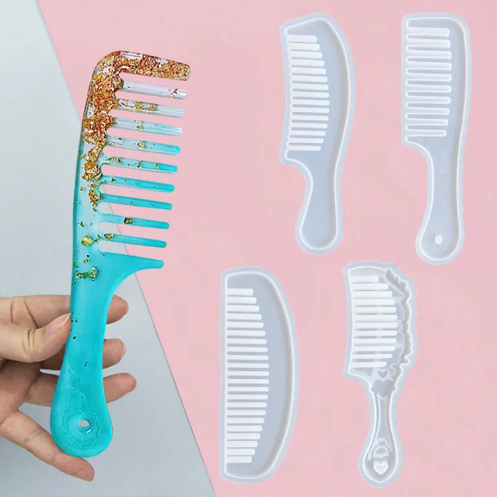 【Value Bundle】 Comb Jewelry Making Resin Epoxy Mould Casting Handmade ...
