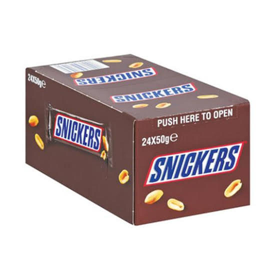Snickers Chocolate Bar Small (Indian) 1Box = 40pcs | Daraz.com.bd
