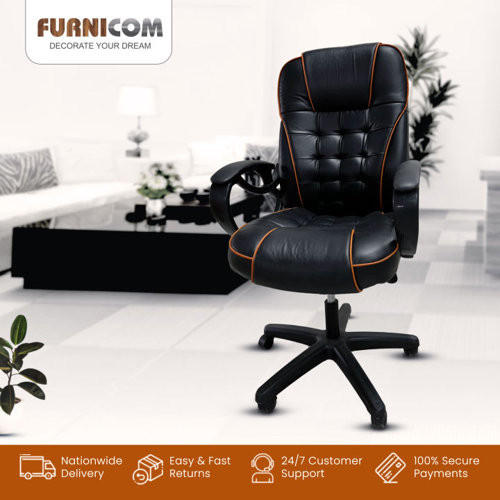Furnicom Chair/ Office Chair/ Boss Chair/ Executive Chair/ Chair/ Home ...