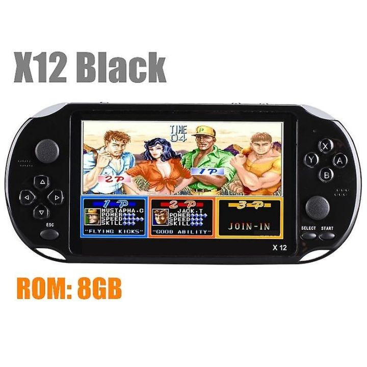 Game Player 5.1 inch Double rocker 8G Handheld Retro Game Console Video ...