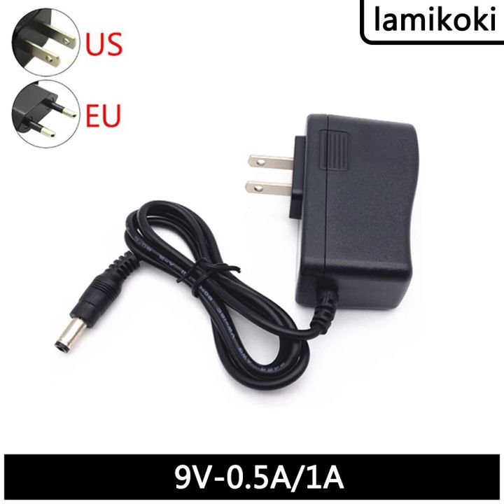 DC 9V 250mA Power Adapter DC 9V 500mA 300mA 600mA 1A Charger Cable Plug ...