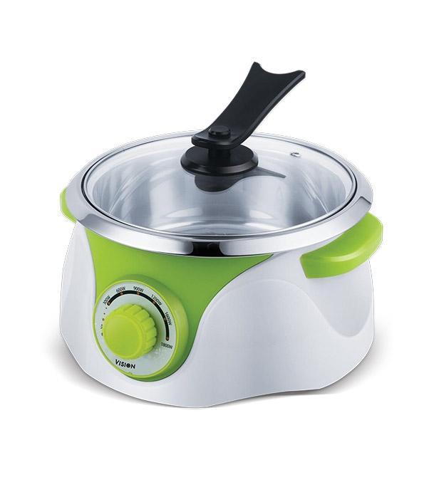 Vision Multi Cooker-3L Vis-Mc-3L 1800W - White And Green | Daraz.com.bd