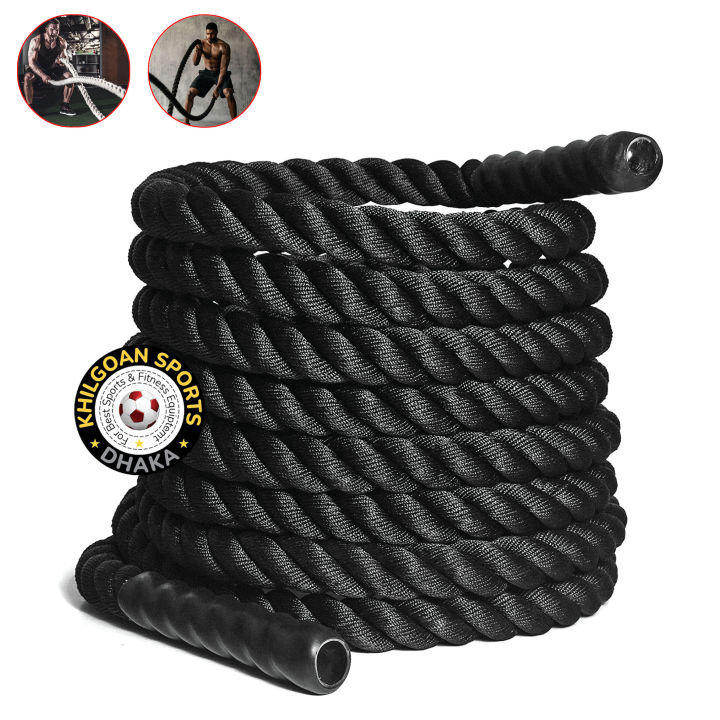 Battle Rope - 38 Feet - Exercise Training Rope | Daraz.com.bd