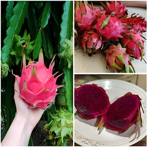 Rare Sweet Red Dragon Fruit Tree Seeds - 20Pcs (Imported Packet ...