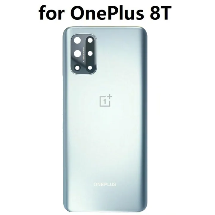 Oneplus 8T Backshell Replacement Back Cover Back Battery Glass Case ...