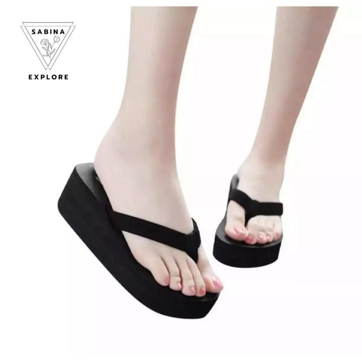 Sandal Flip Flop Platform 2 Inch Heel | Daraz.com.bd