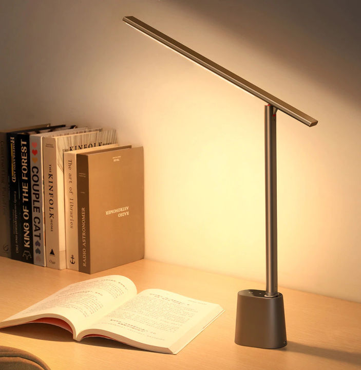 Baseus Smart Adaptive Brightness LED Desk Lamp Eye Protection Folding ...