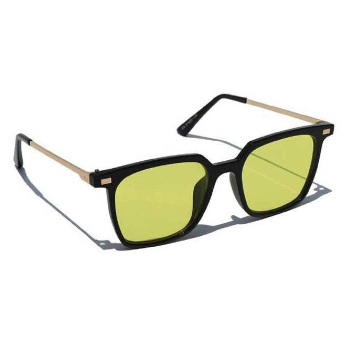 Night Vision Sunglasses Yellow Design Style Sun Glass For Men | Daraz ...