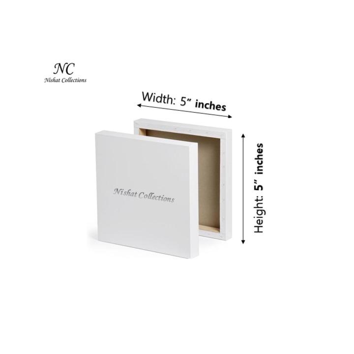 White Mini Canvas 5x5 inches | Daraz.com.bd