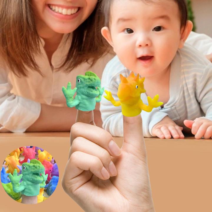 Loveseason Roar Into Storytime with 10 Stretchable Dinosaur Finger ...
