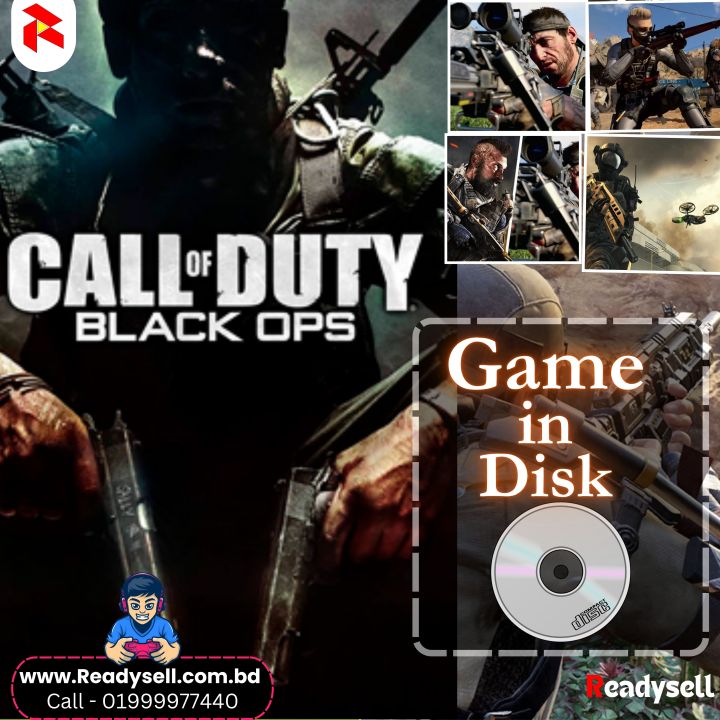 Call of Duty Black OPS Game in DVD Disk Pc & Laptop | Daraz.com.bd